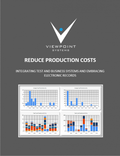 Reduce Manufacturing Costs Report | Viewpoint Systems