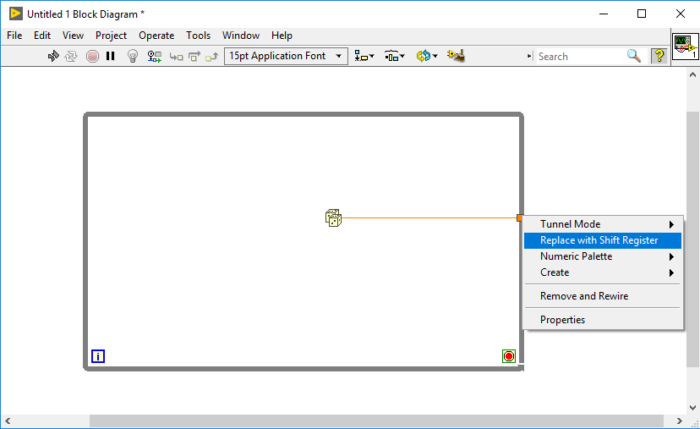 Shift Registers in LabVIEW - Viewpoint Systems