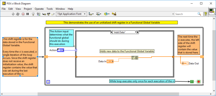 Shift Registers in LabVIEW - Viewpoint Systems