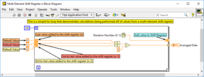 Shift Registers in LabVIEW - Viewpoint Systems