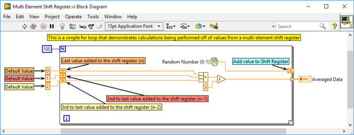 Shift Registers in LabVIEW - Viewpoint Systems